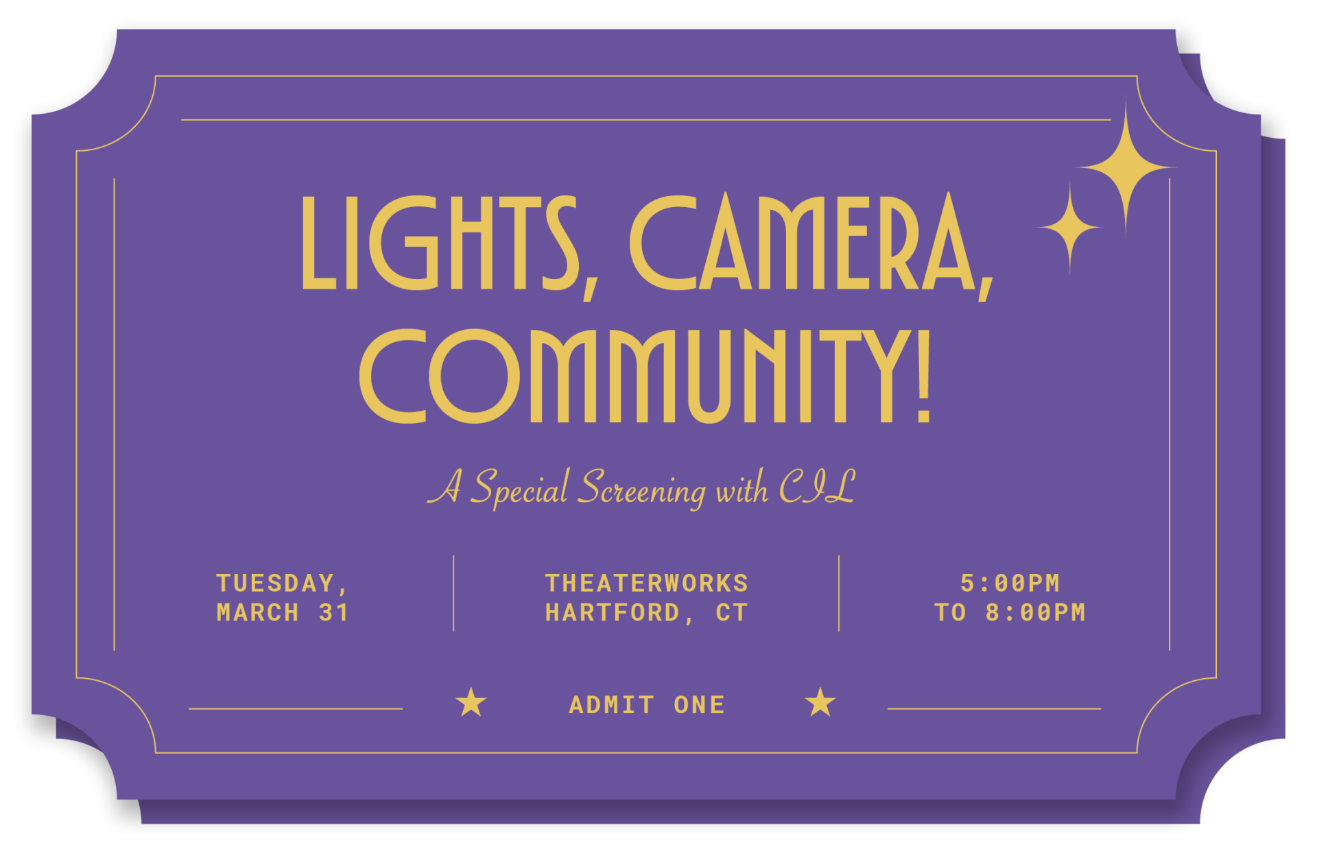 Lights, Camera, Community! | CIL